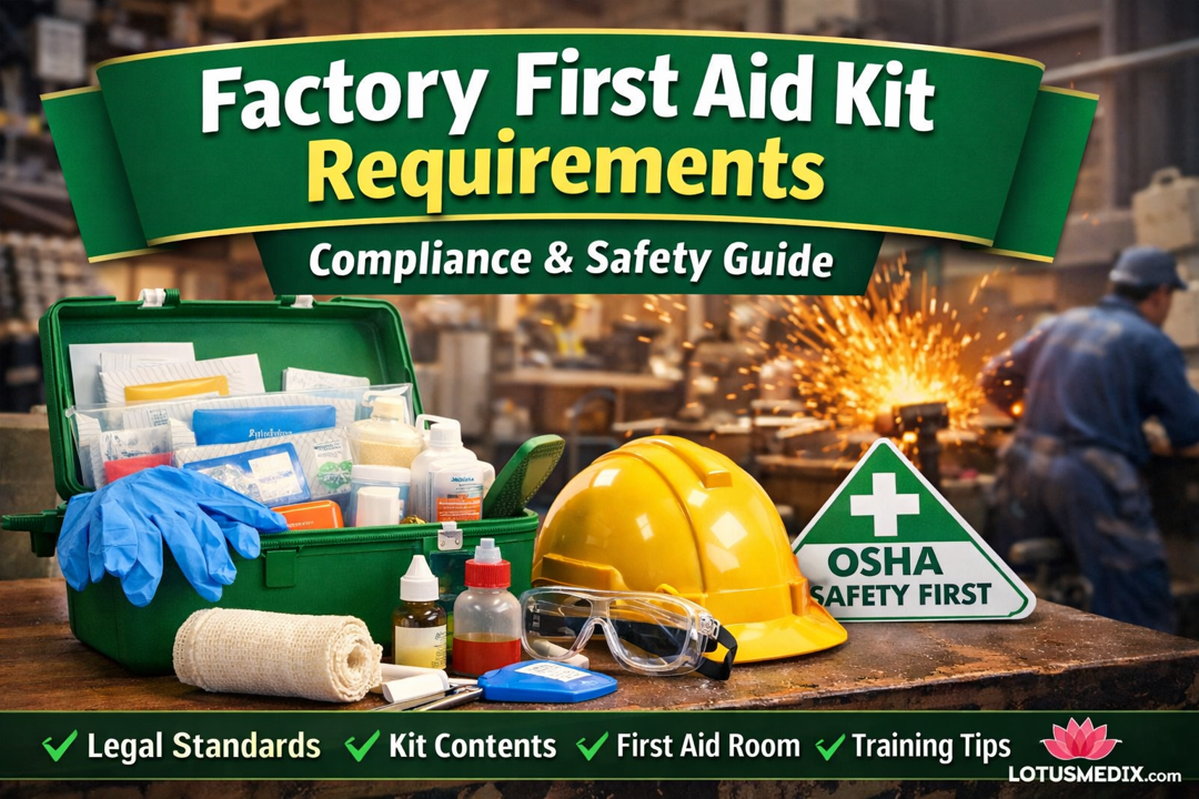 First Aid Kit Requirements for Factories | Compliance Guide
